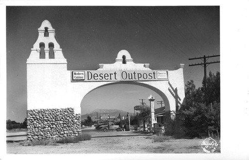 The Desert Outpost Beaumont, California — Calisphere