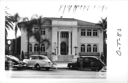City Hall and Library, Glendora, California — Calisphere