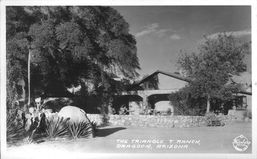 The Triangle T Ranch, Dragoon, Arizona — Calisphere