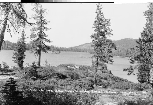 Gold Lake, Lakes Basin Recreational Area, California — Calisphere