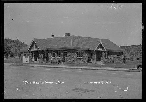 "City Hall" at Dorris, Calif — Calisphere