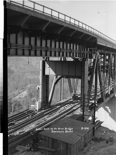 Lower Deck of Pit River Bridge — Calisphere