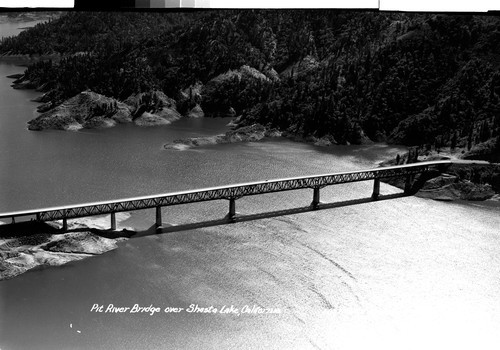 Pit River Bridge over Shasta Lake, California — Calisphere