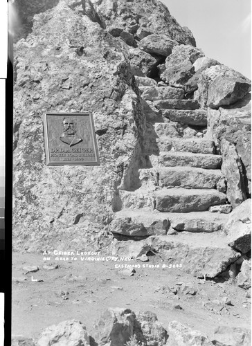 At Geiger Lookout on Road to Virginia City, Nev — Calisphere