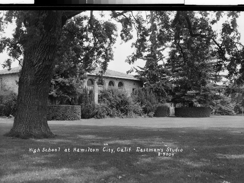 High School at Hamilton City, Calif — Calisphere