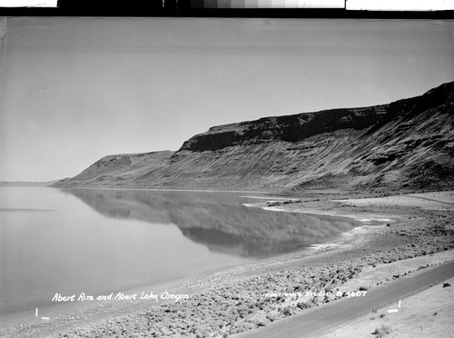 Abert Rim and Abert Lake, Oregon — Calisphere
