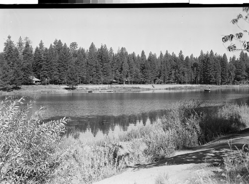 P.G. & E. Reservoir at De Sabla, Calif — Calisphere