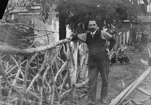 John B. Ziegler, Standing Behind the Commercial Hotel, Anaheim ...