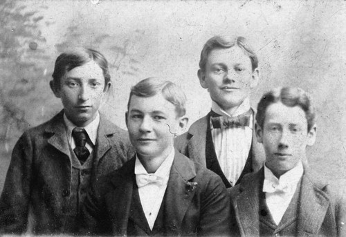 Carl Pressel, Bill Wallop, Arch Jennings and Arthur McAulay, Group ...