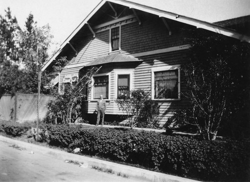 Fred Pressel House, Anaheim. [graphic] — Calisphere