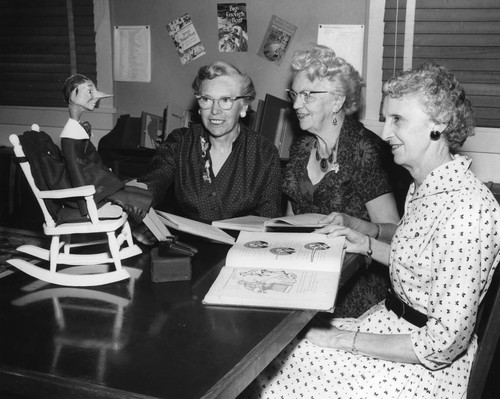 Pinocchio, the Anaheim Public Library Mascot. [graphic] — Calisphere