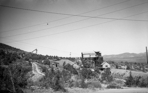Jack Rabbit Mine and tram house of aerial tram from Bristol, Jack ...