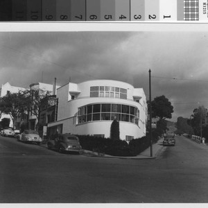 Building at corner of Hearst Avenue and LeConte Avenue — Calisphere