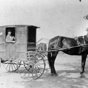 John Isgrigg, Mail Carrier, Dinuba, Calif., Early 1900s — Calisphere