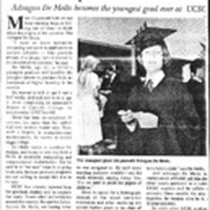 Superkid graduates: Adragon De Mello becomes the youngest grad ever at ...