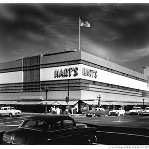View of the San Jose Hamilton Plaza Shopping Center — Calisphere