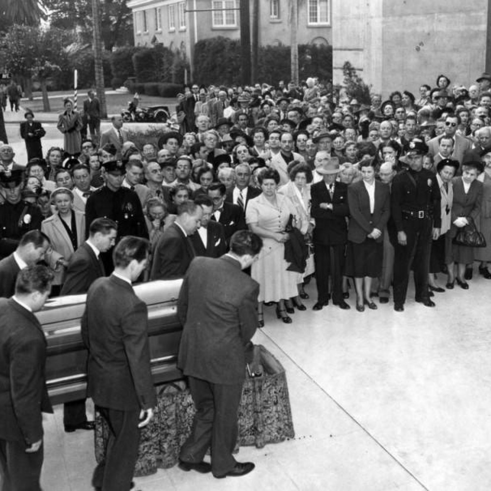 Al Jolson Funeral