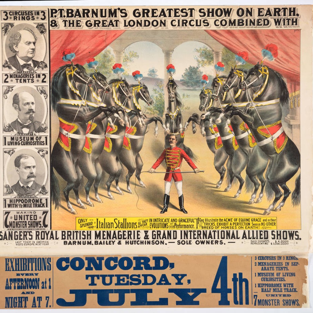 Spt Barnum Circus Greatest Show On Earth The Big Top's Top Ten