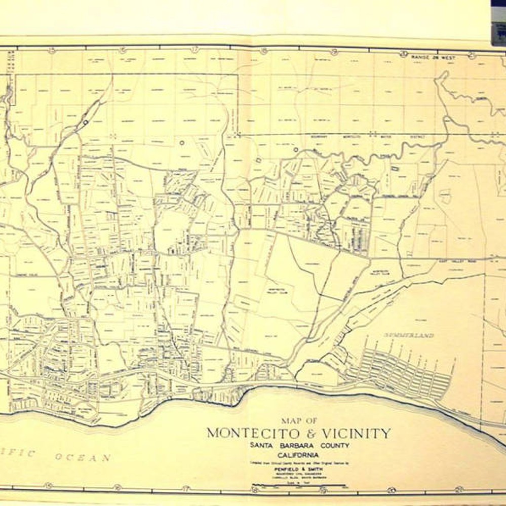 Montecito California Map
