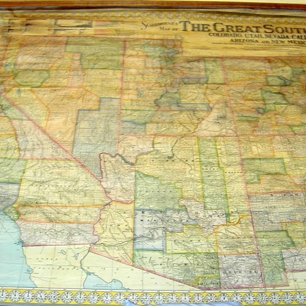 Map Of Nevada And Arizona