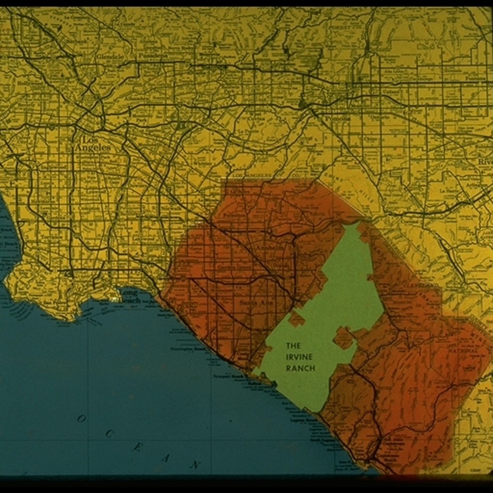 Orange California Map