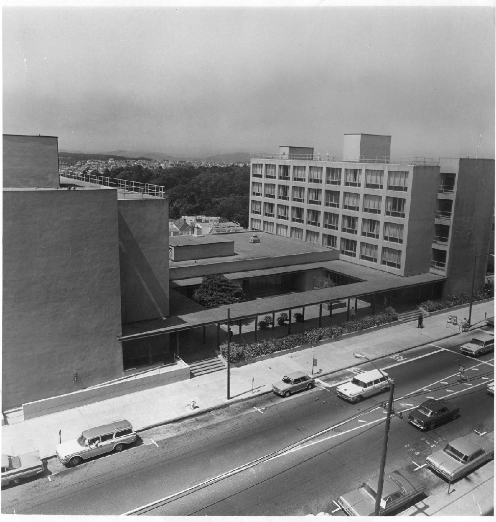 View of Millberry Union building — Calisphere