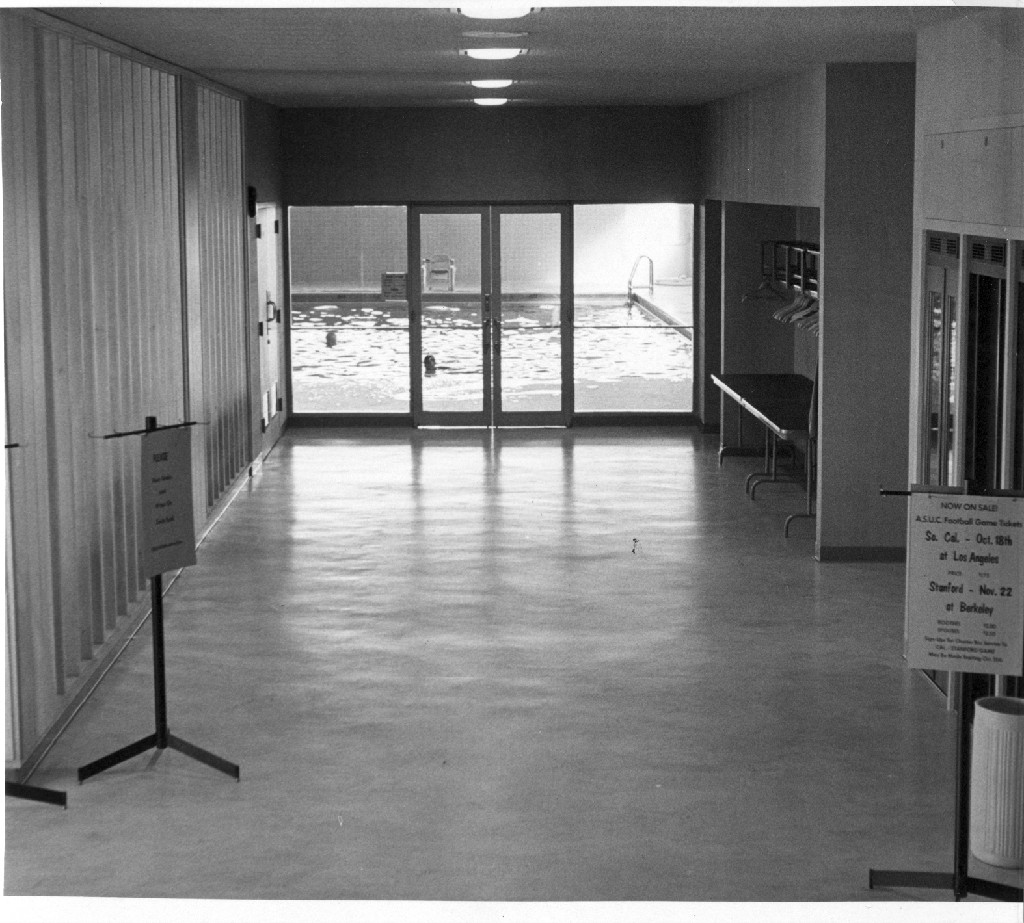 Entrance to Millberry Union swimming pool — Calisphere