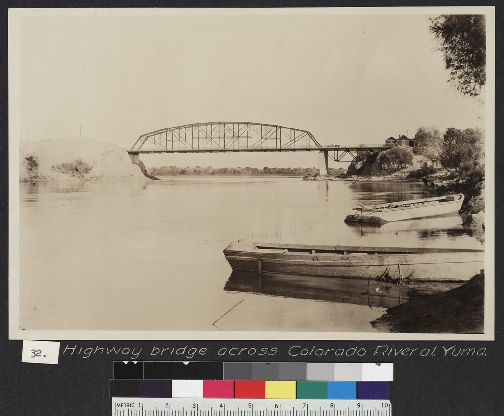 Highway Bridge across Colorado River at Yuma — Calisphere