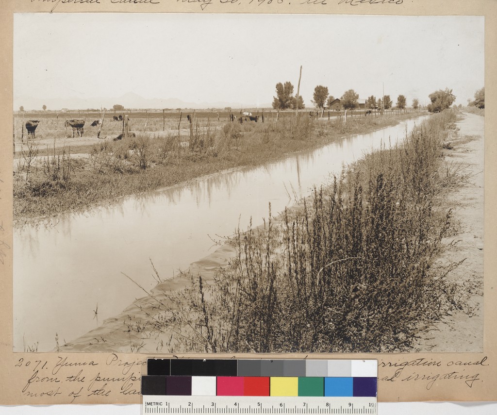 Yuma Project Main Irrigation Canal — Calisphere
