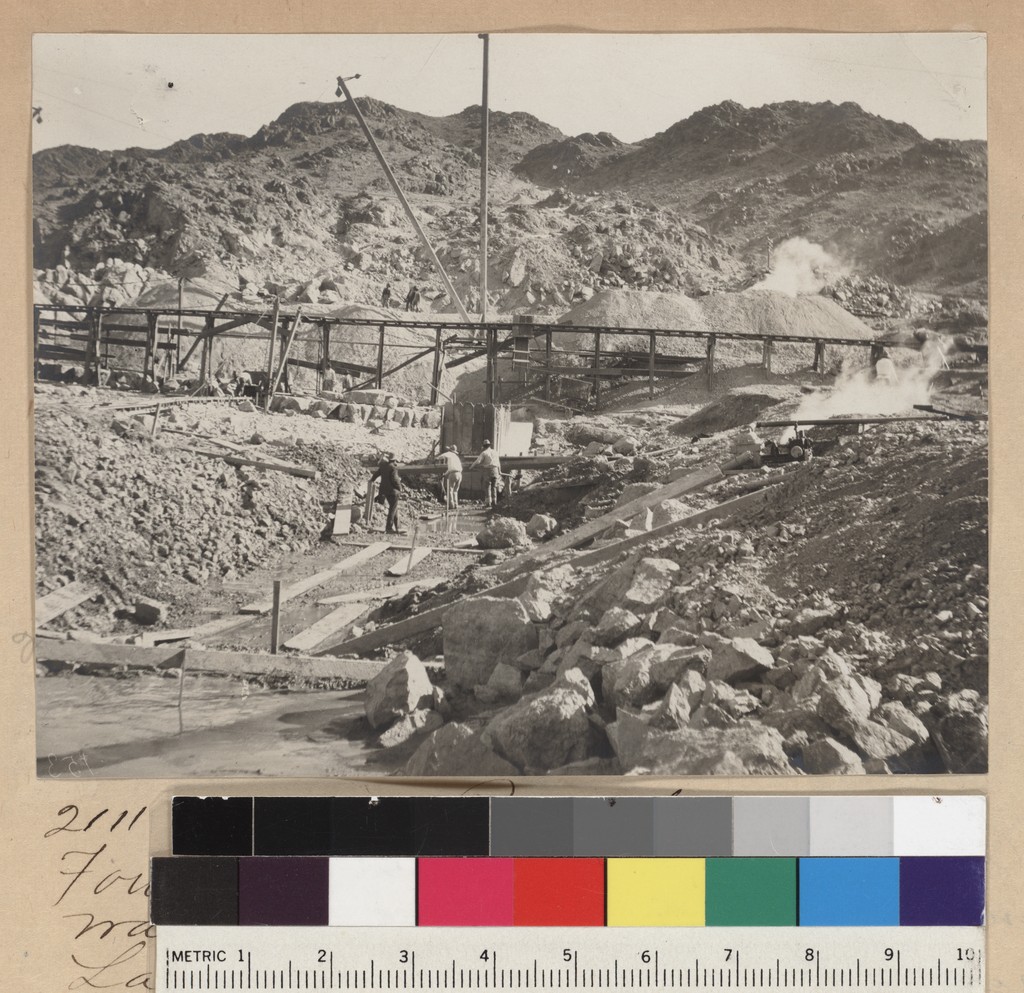 Yuma Project--Foundation for Lower Core Wall, Arizona Side of Laguna ...