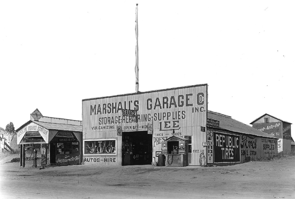 Marshall's Garage in San Juan Capistrano, California: Photograph ...
