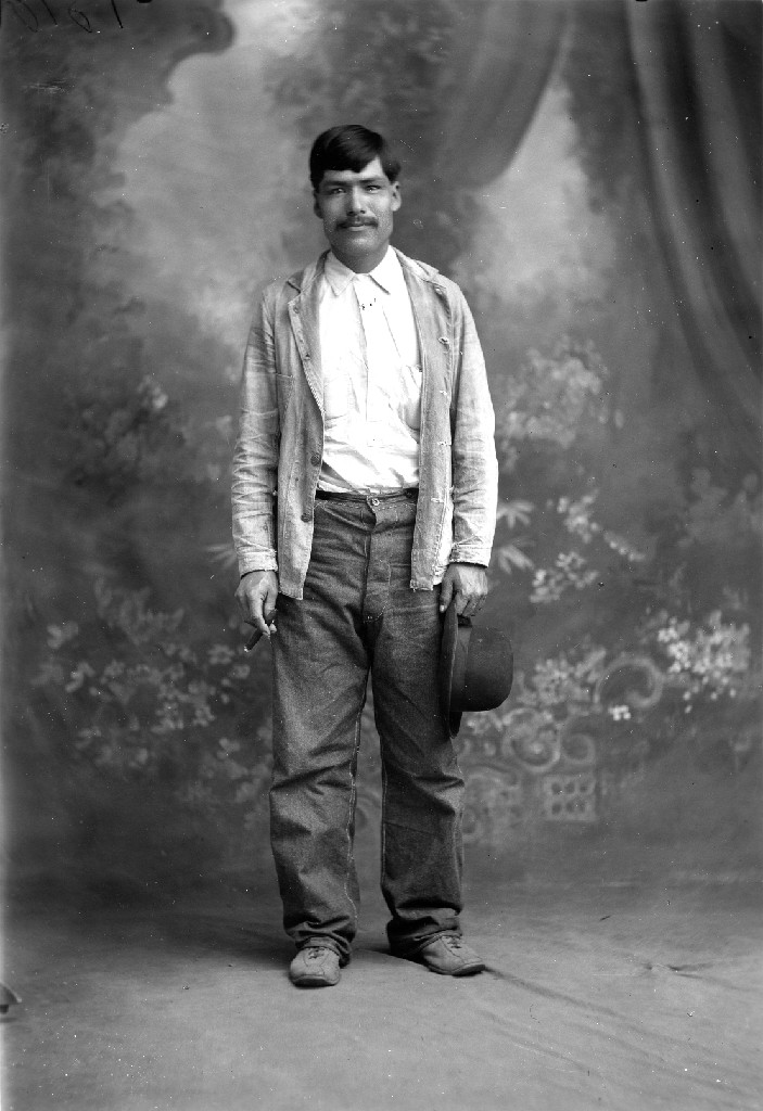 Portrait of a man, Santa Ana, California: Photograph — Calisphere