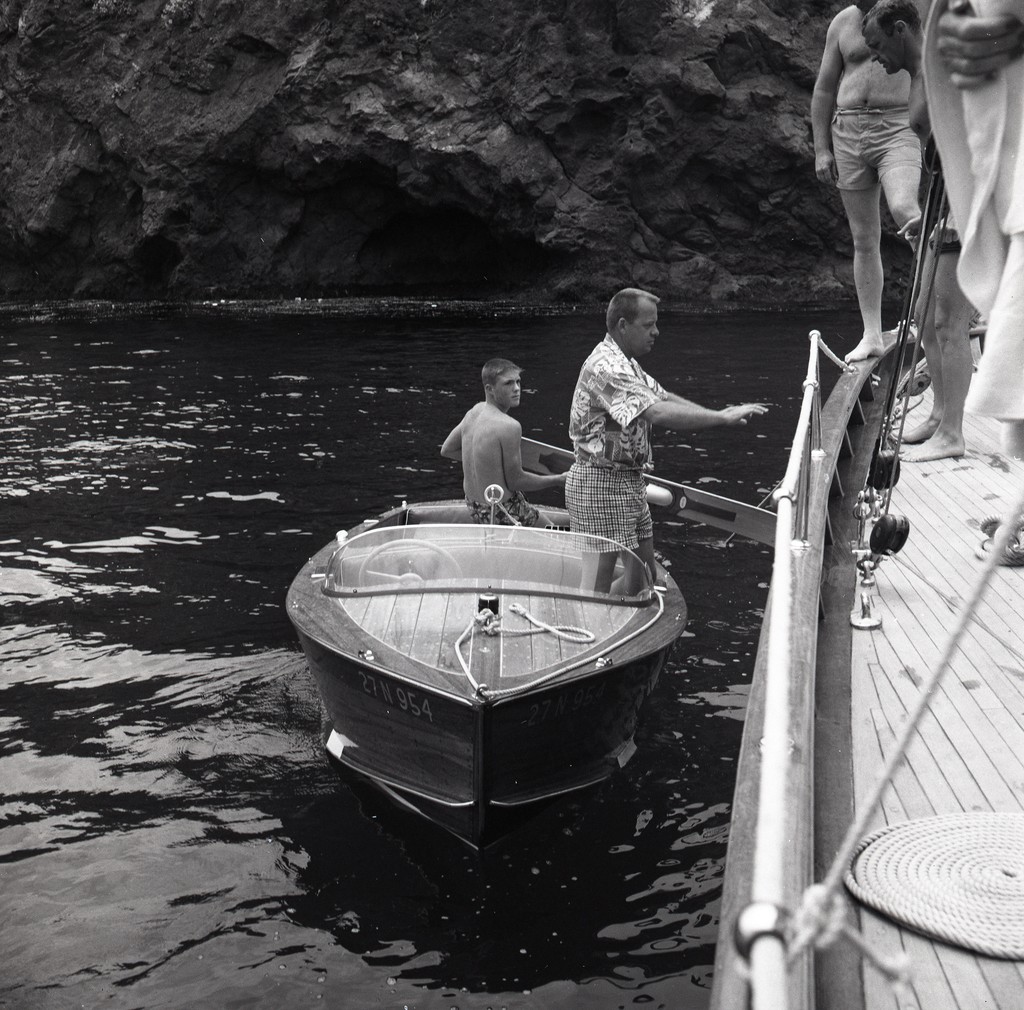 4th of July weekend at Moonstone Bay. "Serena" owned by Bill Moran. One ...