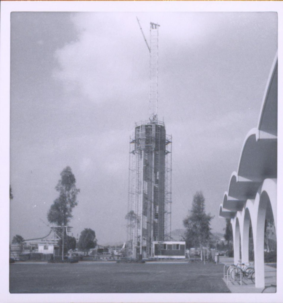 UCR Bell Tower under construction — Calisphere