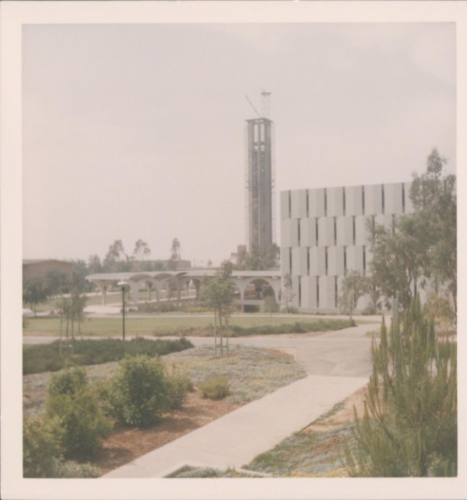 UCR Rivera Library and bell tower — Calisphere