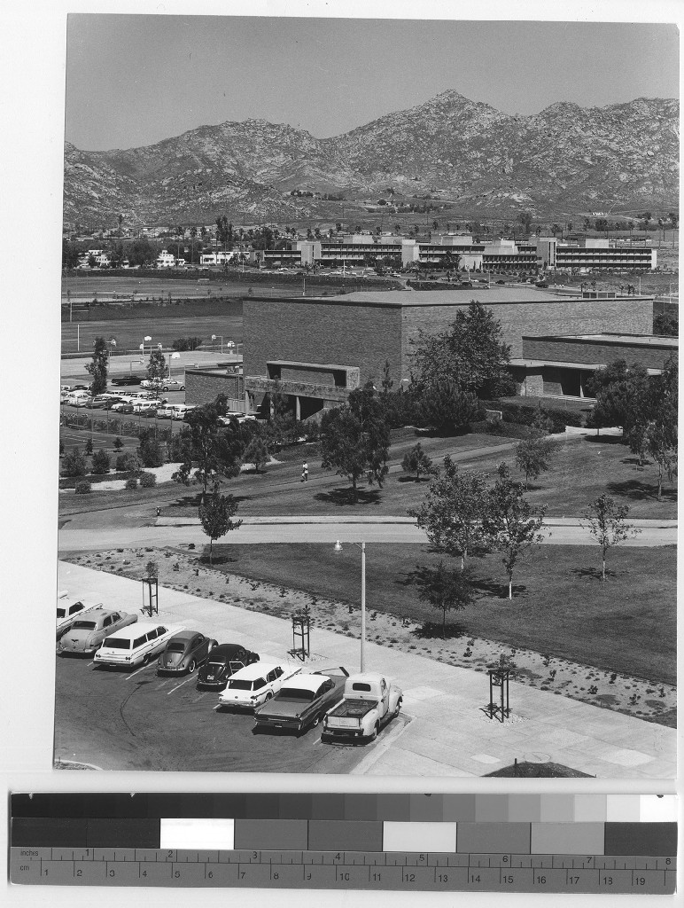 UCR Physical Education building and Aberdeen Inverness residence halls ...
