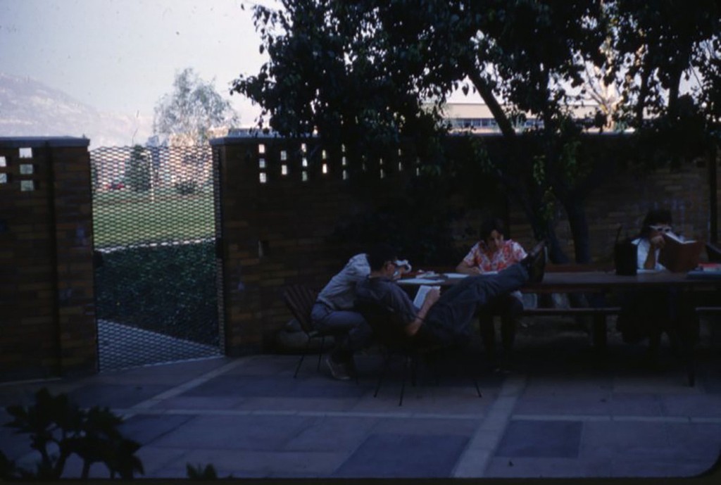 UCR Rivera library courtyard — Calisphere