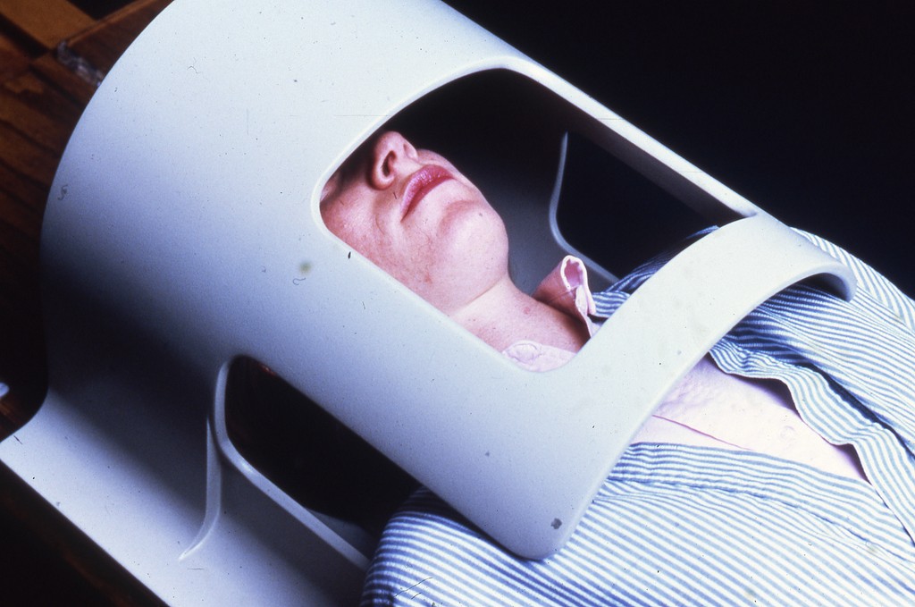 MRI head coil demonstration — Calisphere