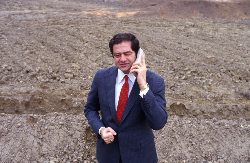 John Miltner on the Phone — Calisphere