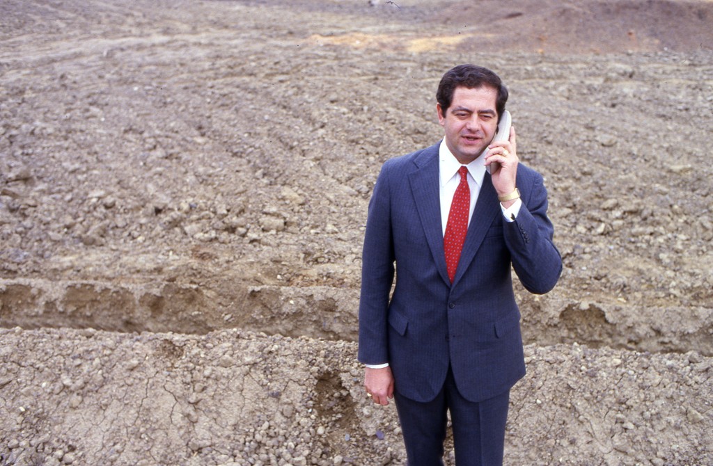 John Miltner on the Phone — Calisphere