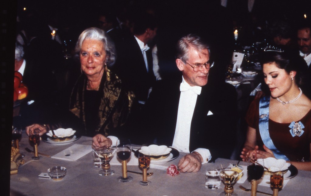 F.S. Rowland and Frederick Reines Nobel Prize awards ceremony in ...
