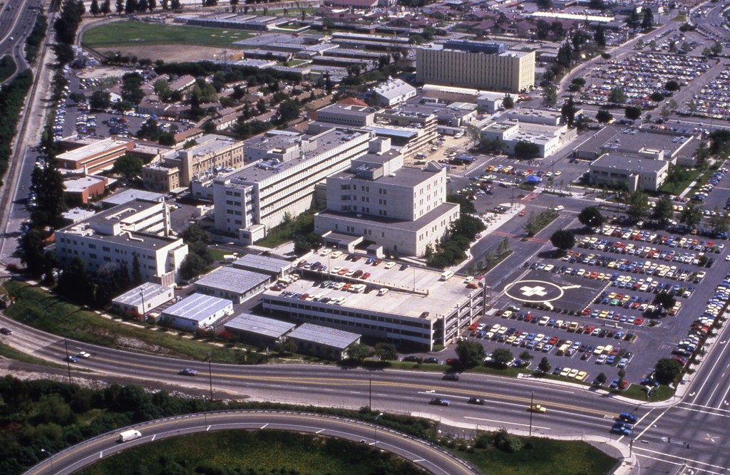 Aerial views of UCI Medical Center — Calisphere