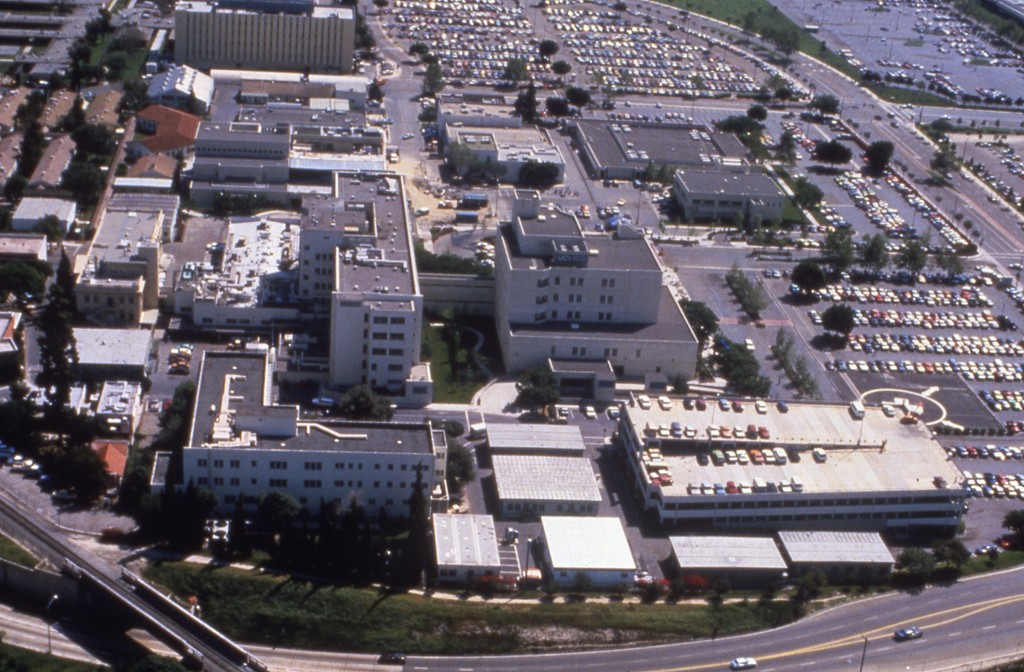 Aerial views of UCI Medical Center — Calisphere