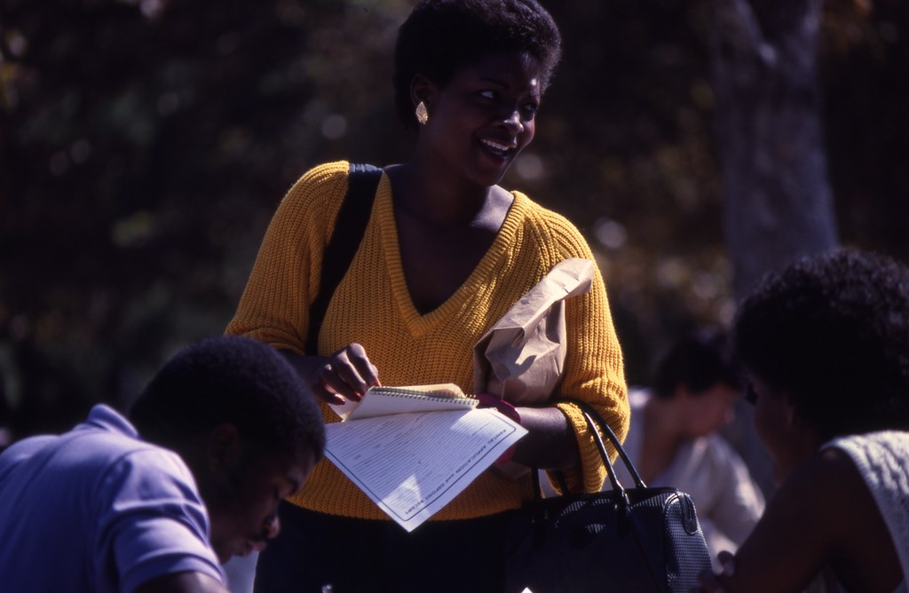 Close-up images of unidentified students — Calisphere