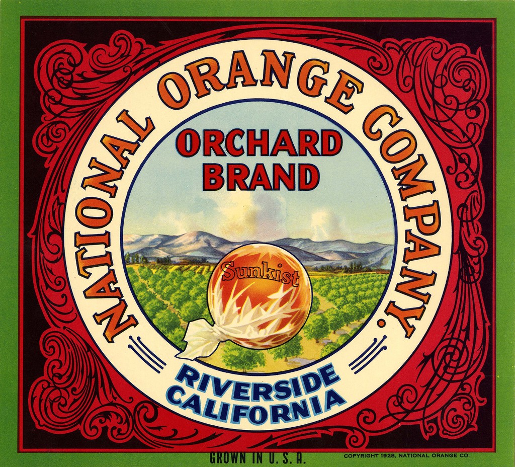 National Orange Company, Orchard Brand — Calisphere