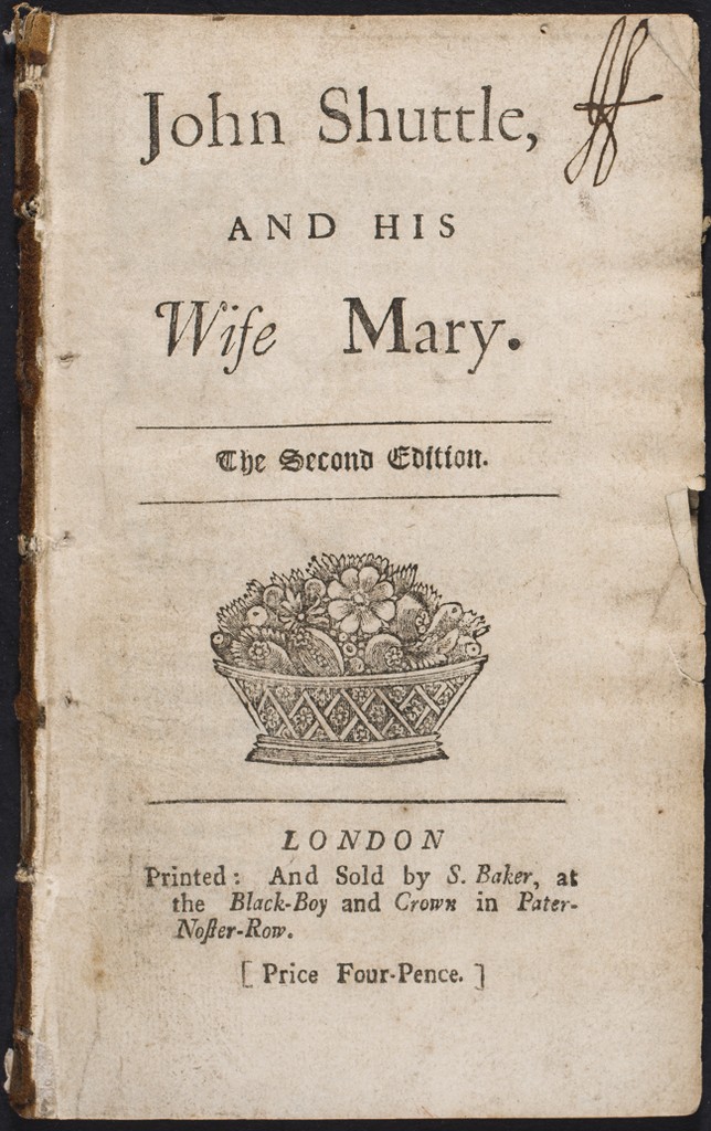 Annotations on John Shuttle, and his wife Mary. — Calisphere