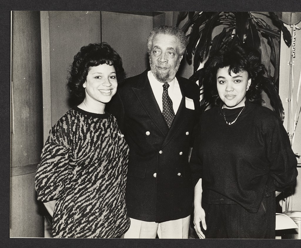 Whitman Mayo and two unidentified individuals — Calisphere