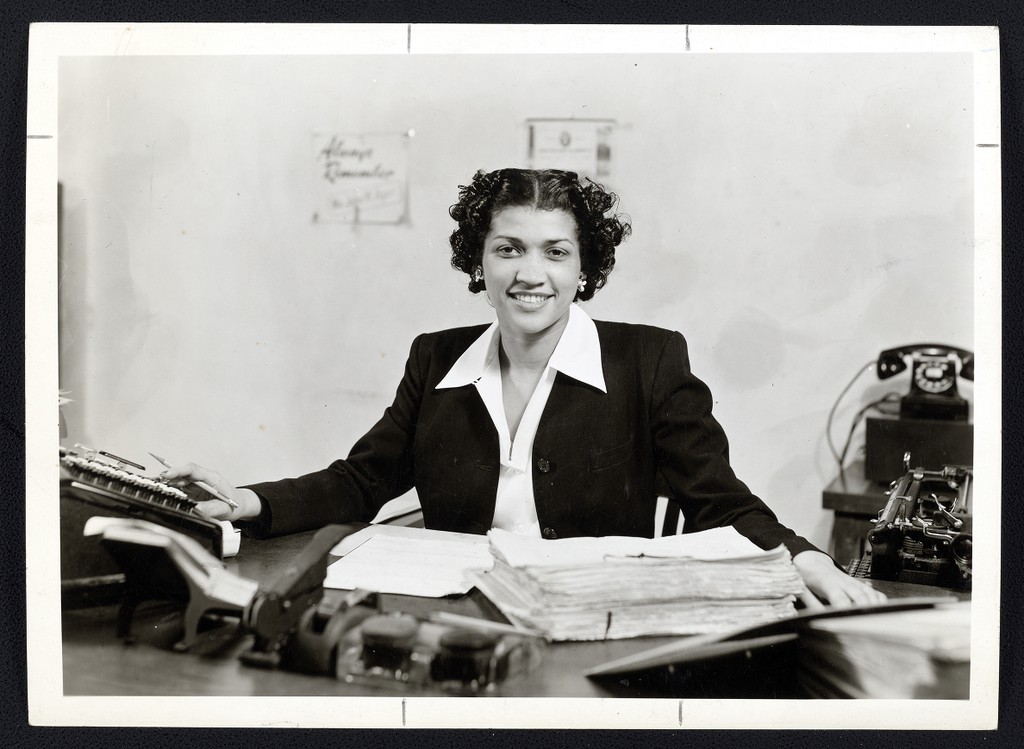 Mrs. Thelma Houston, Head of Life Register Dept. in Home Office ...