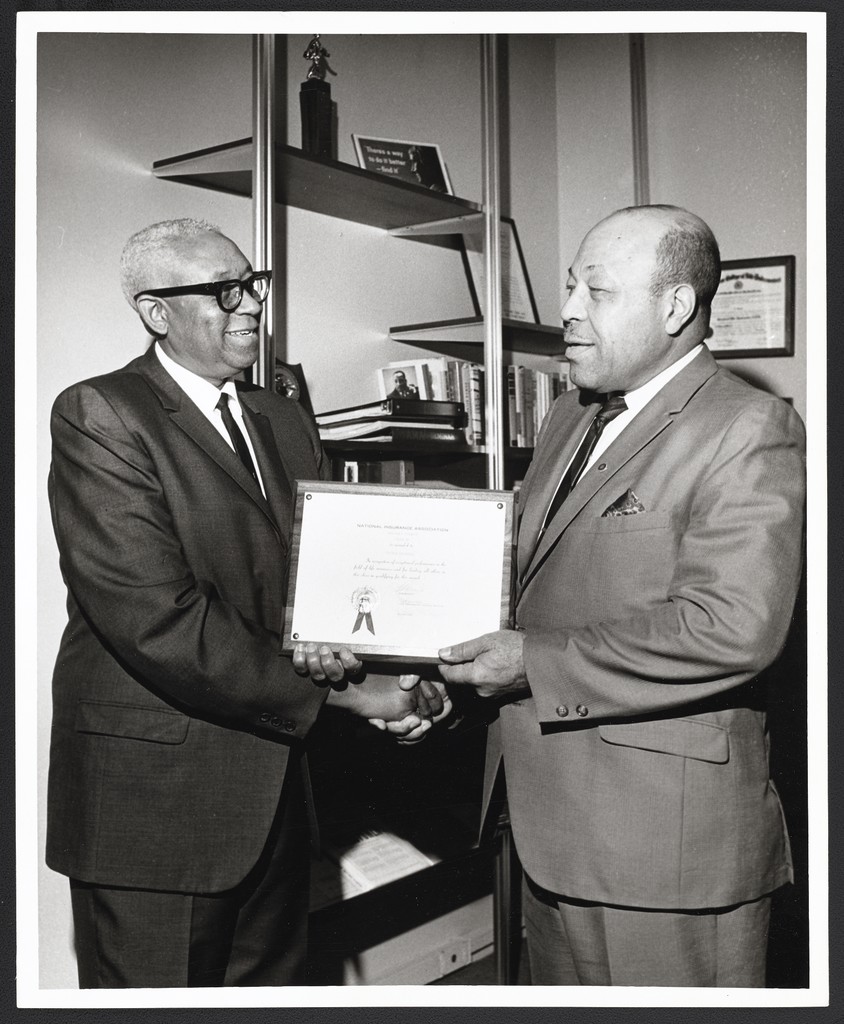 C.L. Smith and Ernest Shell, National Insurance Association Award ...