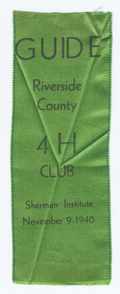 4H Guide ribbon — Calisphere